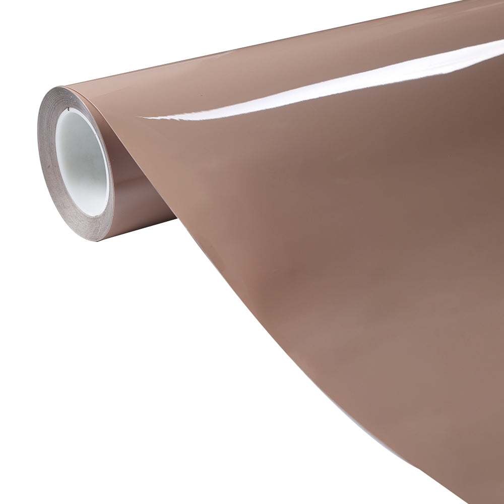 PET Glossy Crystal Shine Latte Vinyl Wrap – 3177 SUPREME WRAPPING FILM